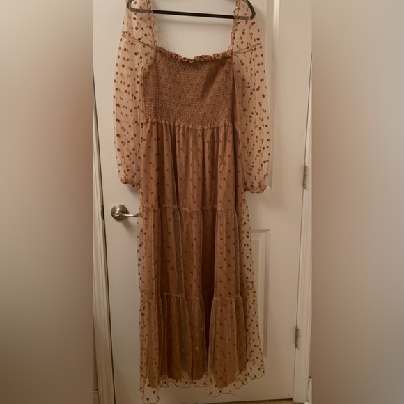 see and be seen | Dresses | See And Be Seen Brand Ladies Sheer Brown ...
